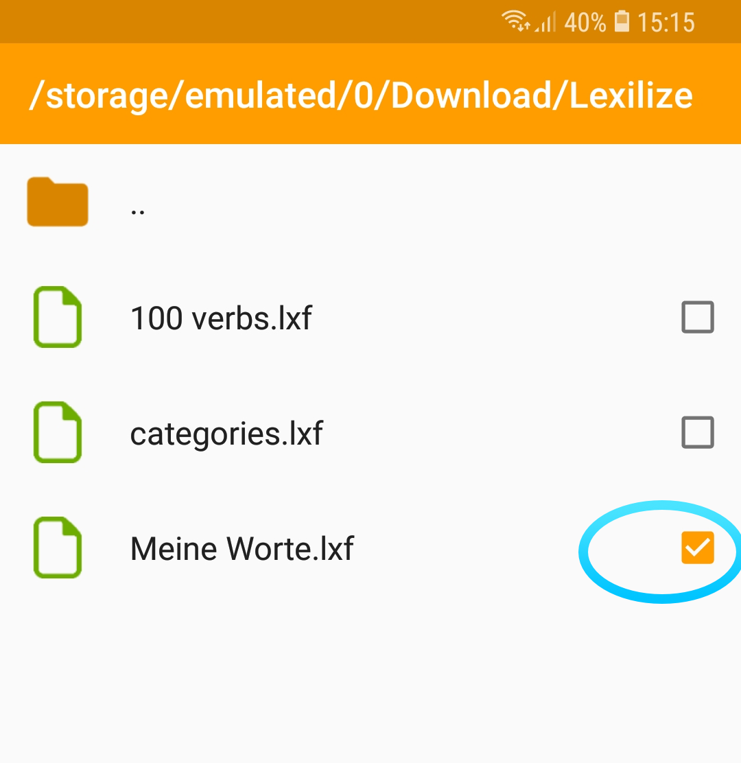 How To Import A Lxf File Lexilize Format To Application Lexilize Flashcards